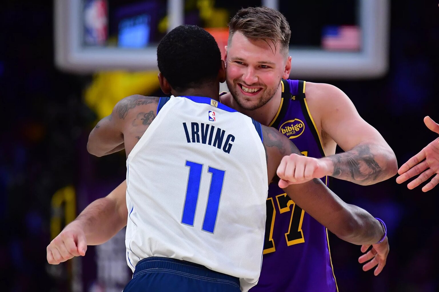 Mavericks' Kyrie Irving Dives Into Bond with Luka Dončić - Last Word On ...