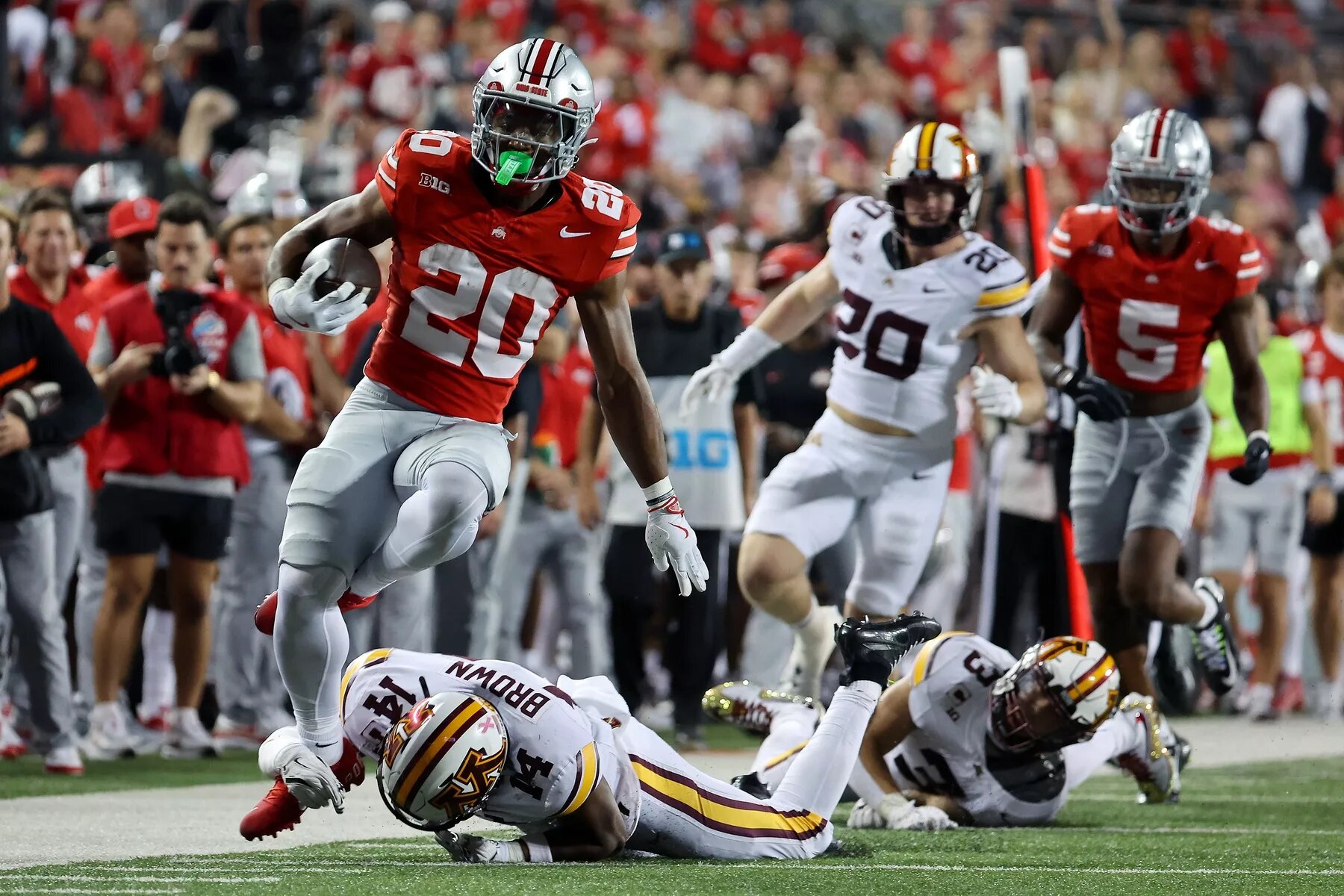 Ohio State Overwhelms Minnesota