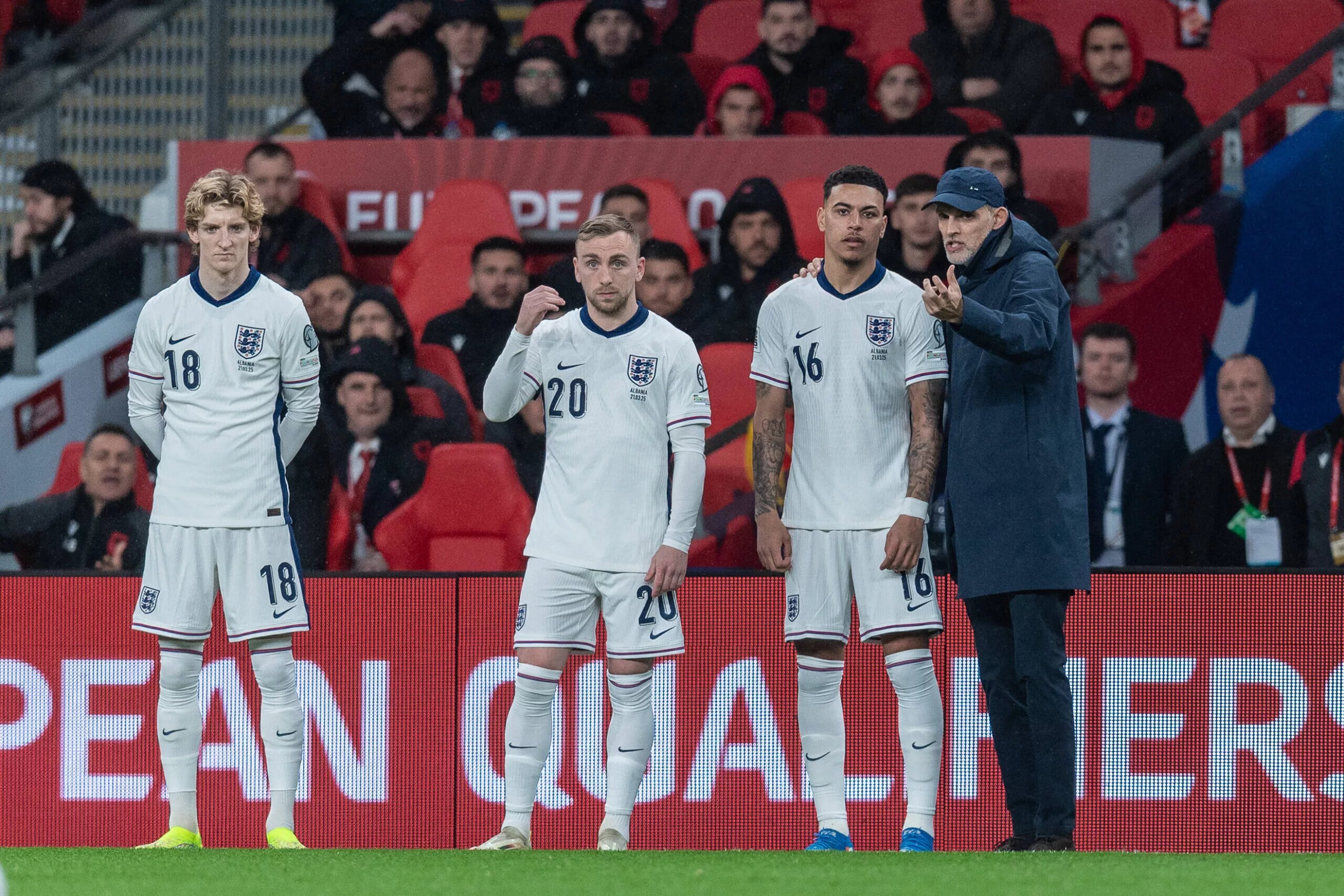 England Confirmed Lineup vs Latvia