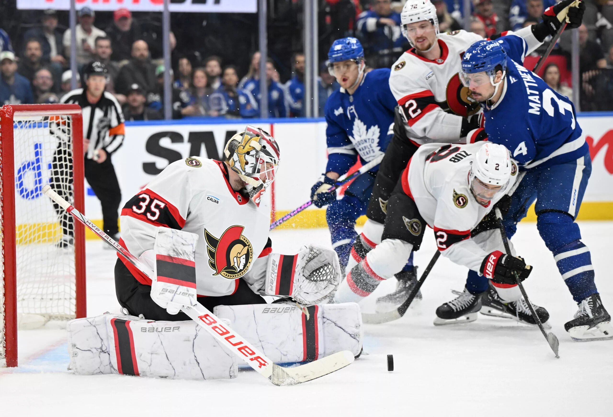 2025 Stanley Cup Playoffs the Battle of Ontario Leafs and Senators
