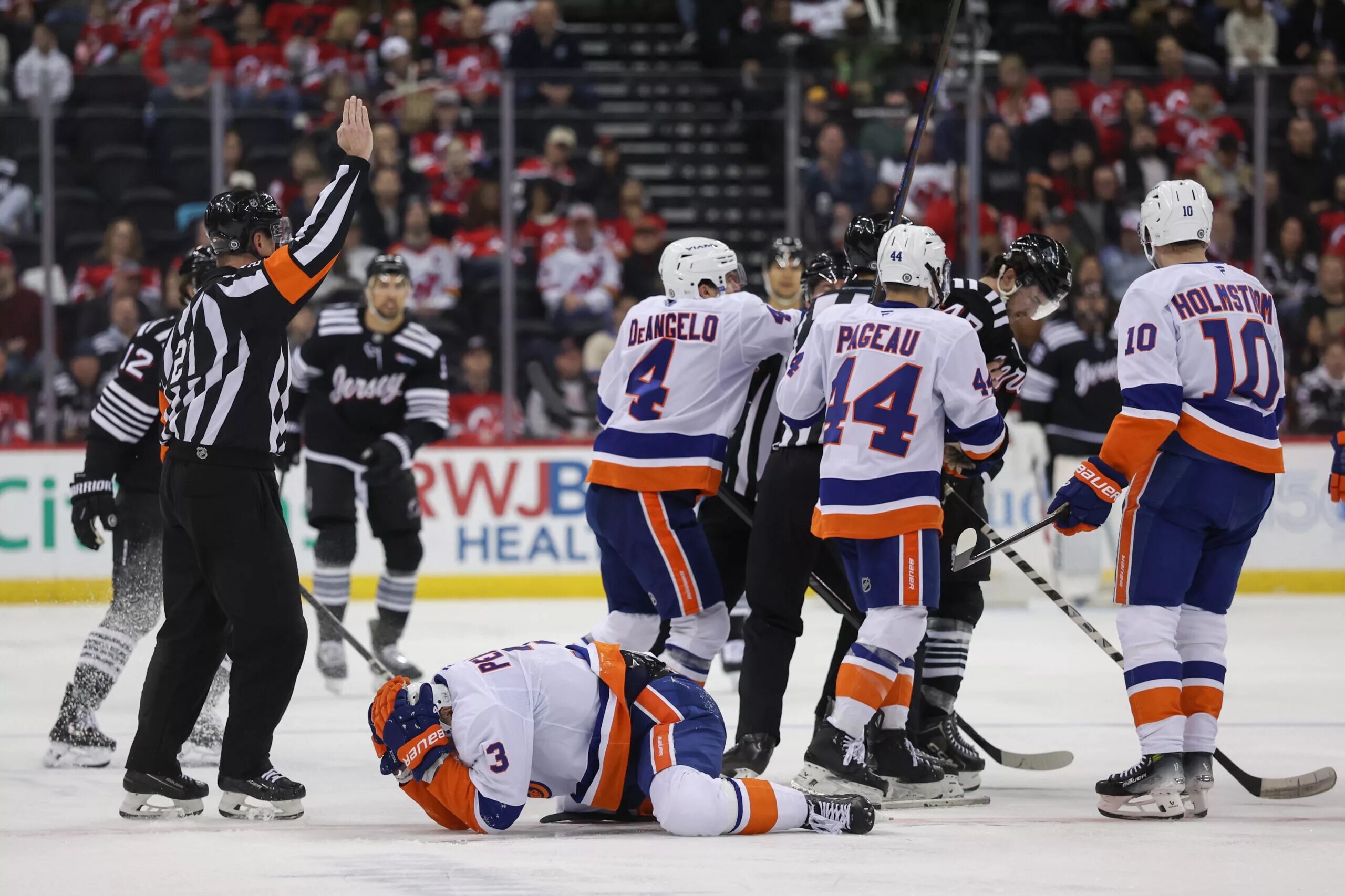 Devils Forward Suspended Two Games for Illegal Hit to Head