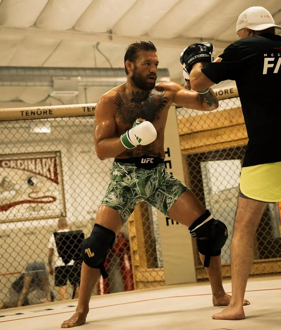 Conor McGregor Unveils New Money Themed Custom Venum Shorts Ahead Of Conor McGregor Unveils New Money Themed Custom Venum Shorts Ahead Of