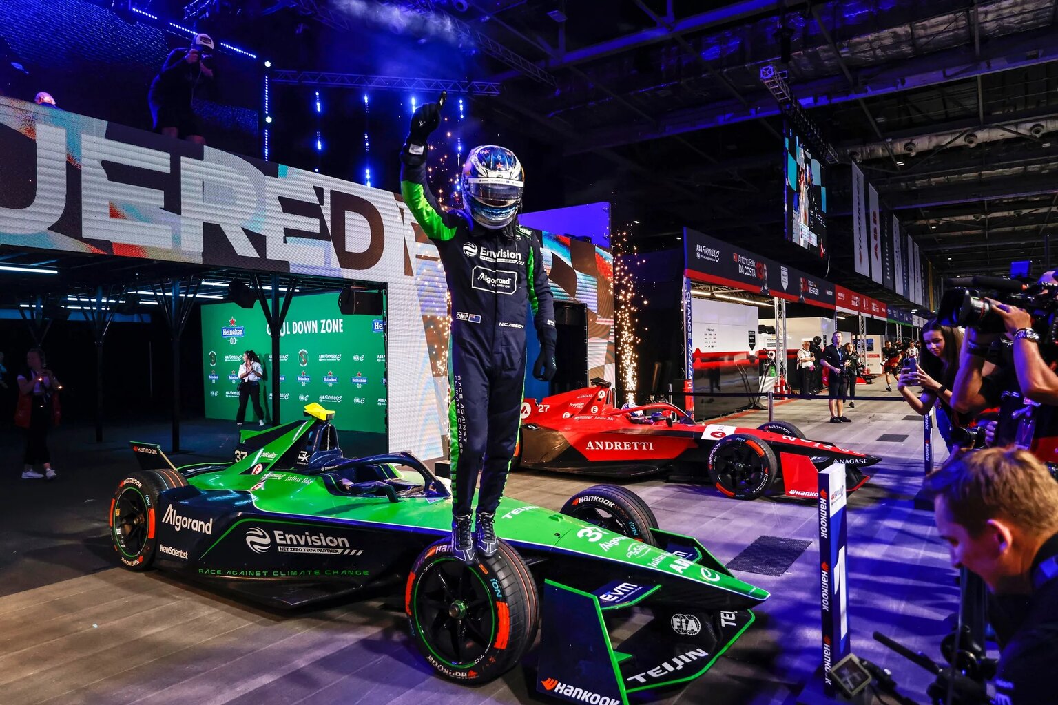 Formula E: Commanding Cassidy secures team title for Envision - Last ...