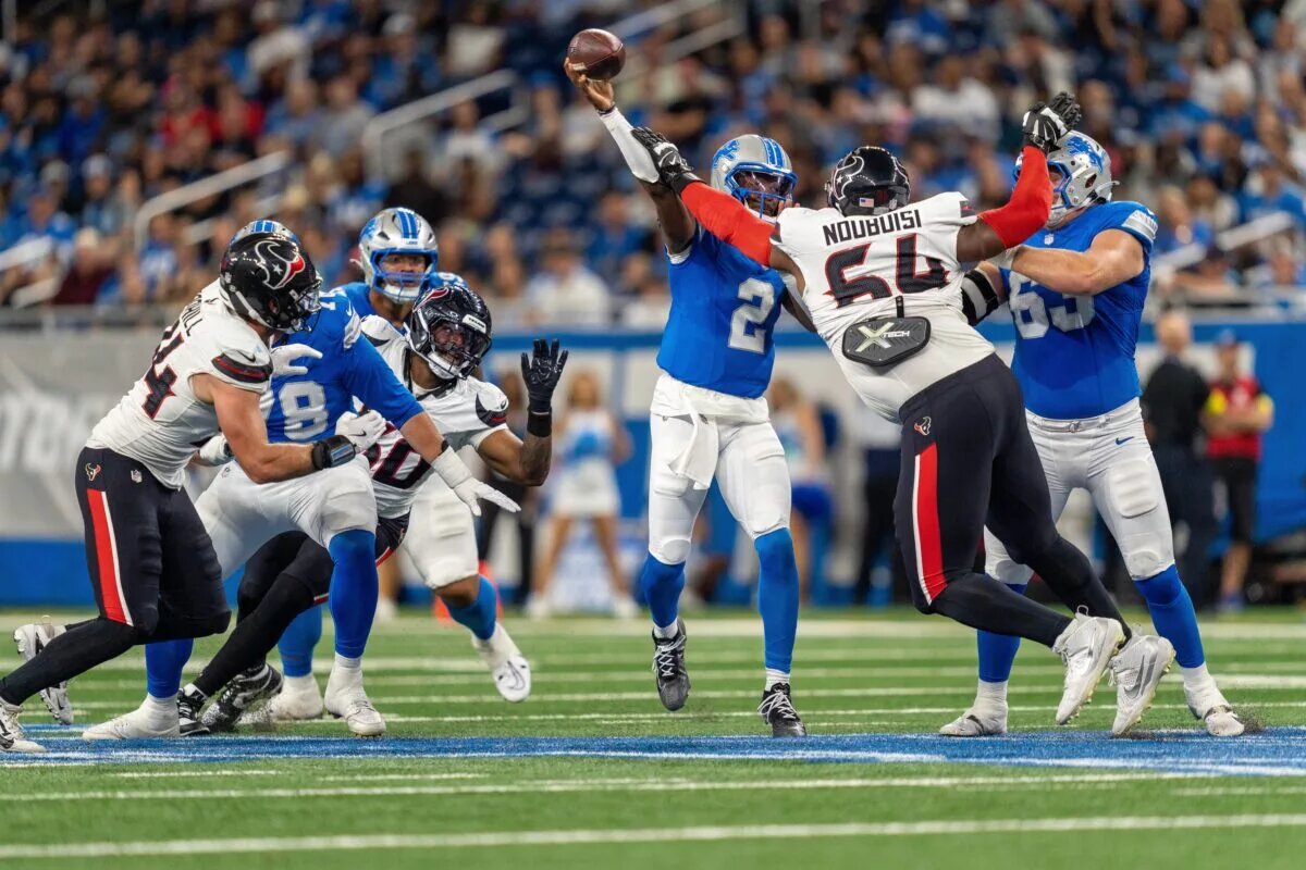 Hendon Hooker's Time In Detroit Comes To An End - Last Word On NFL