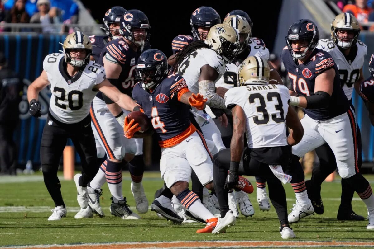 D'Andre Swift Injury Update: RB's Status Revealed For Bears-Giants