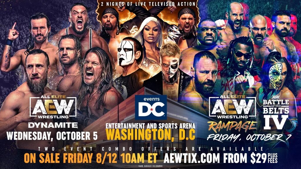 AEW Announces Return to Washington, D.C.