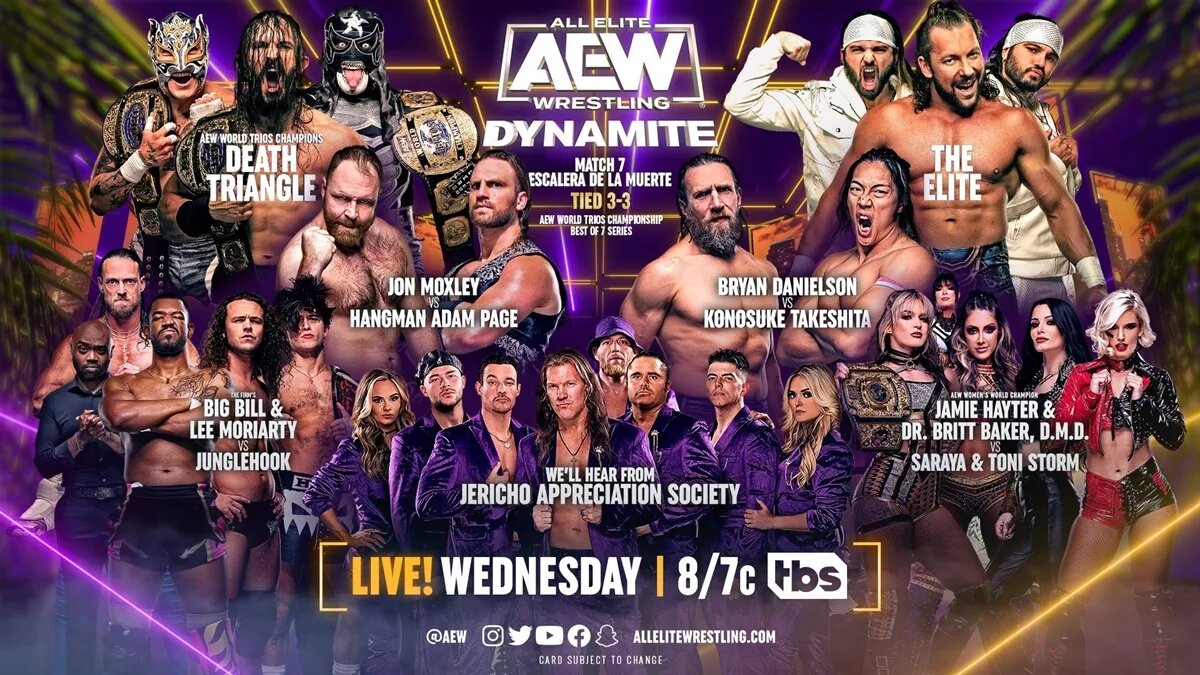 Aew Dynamite Match Card Template Aew Dynamite Match Card Template