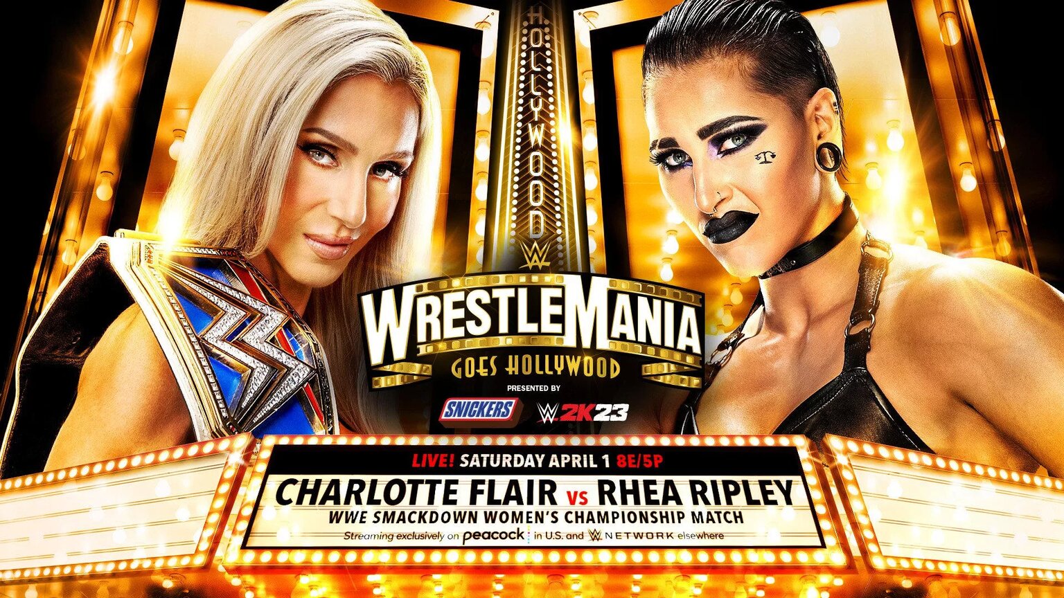 Rhea Ripley Wins SmackDown Women's Title at WrestleMania