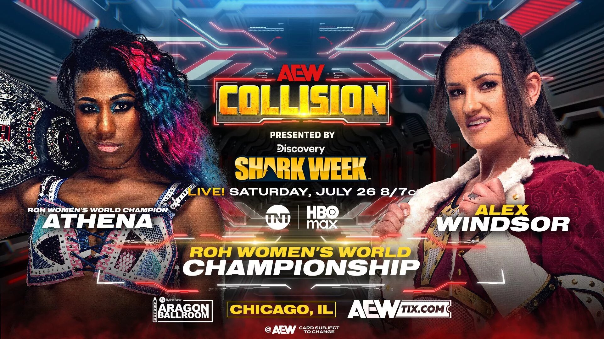 AEW Collision Preview (7/26/25) - Athena vs. Alex Windsor - Last Word ...