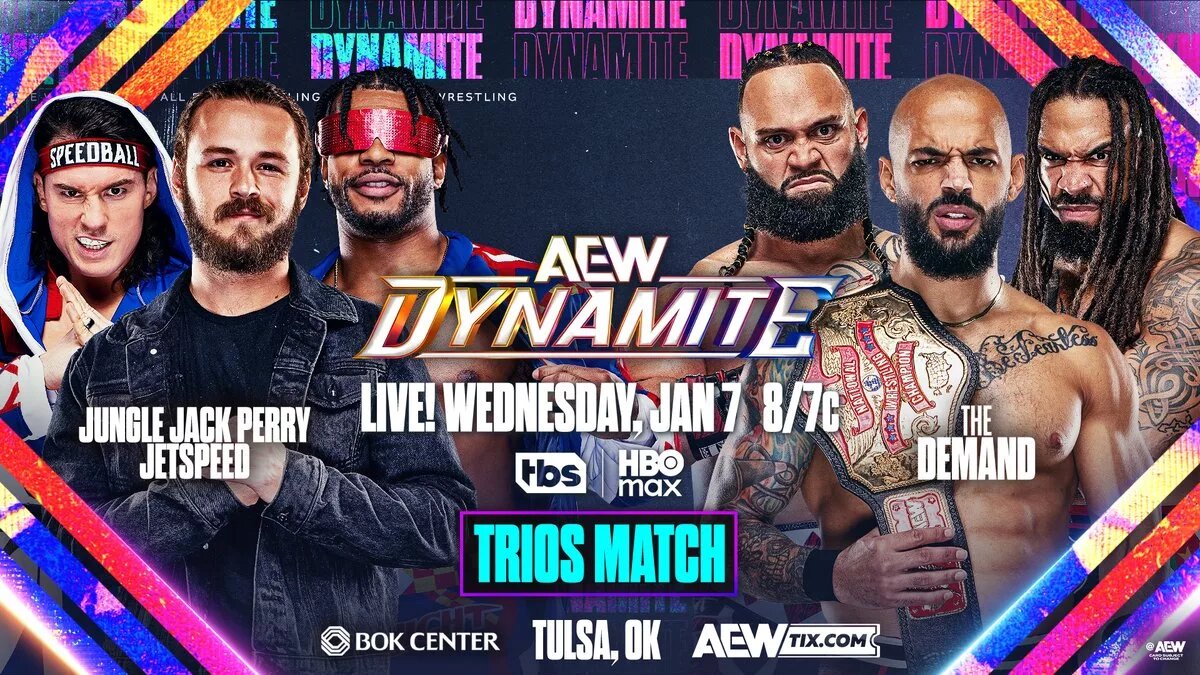 AEW Dynamite (1/7/26) - Page and Strickland, Lights Out Tag Match ...
