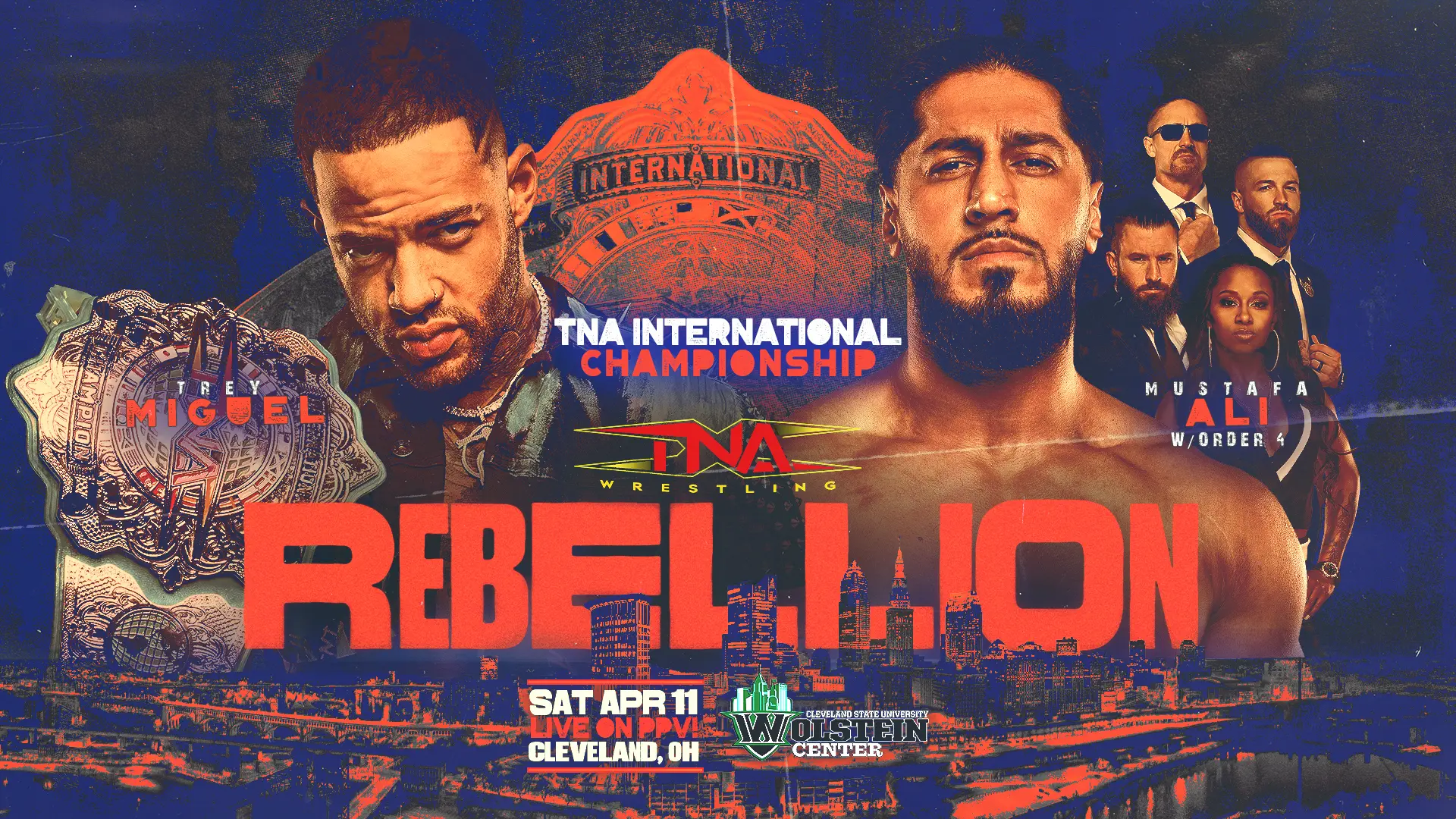 TNA Rebellion 2026 - Mustafa Ali is the New TNA International Champion ...